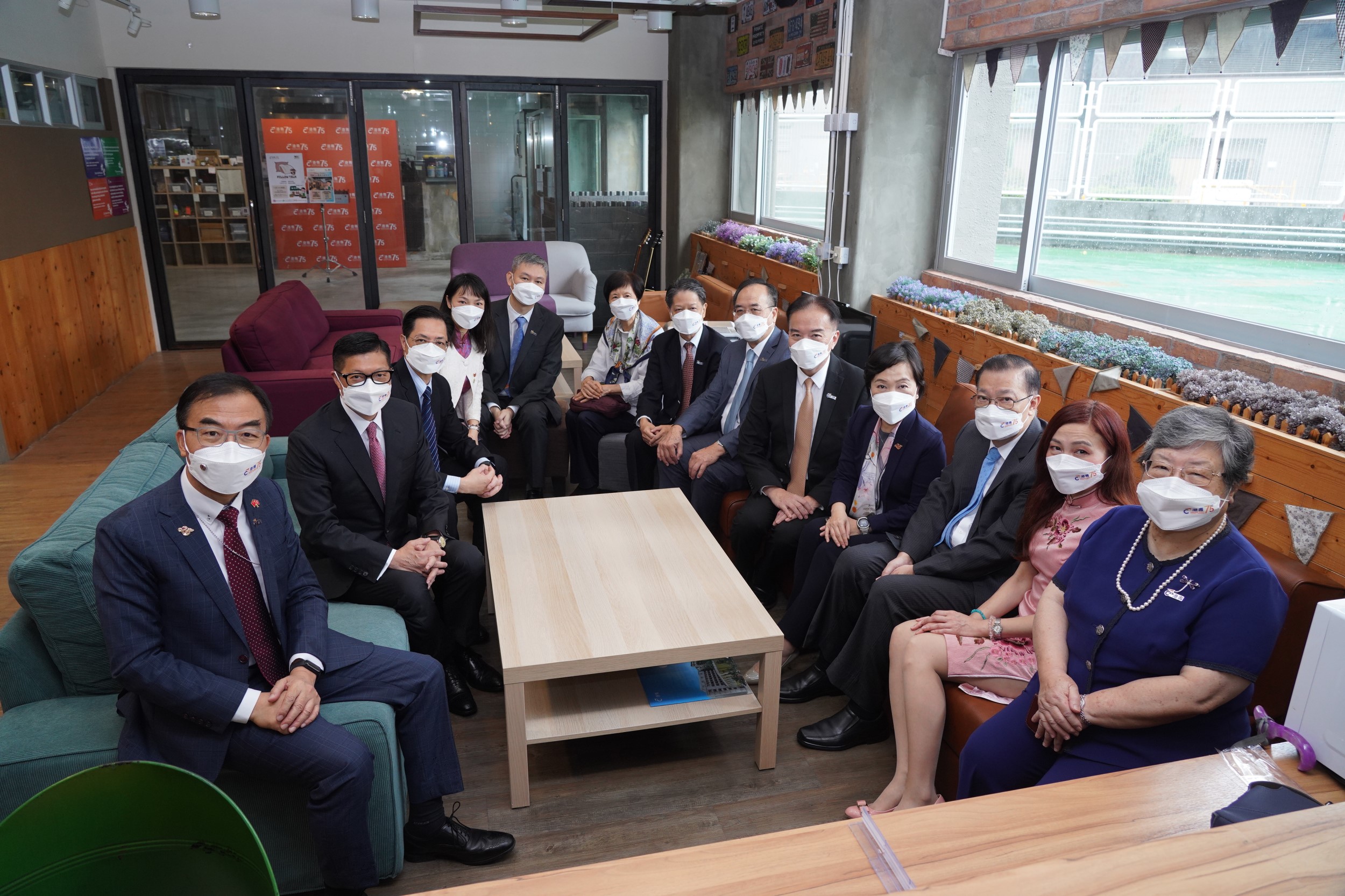 The 25th Anniversary of the Establishment of the HKSAR HKCT 75th Anniversary - Flag-raising Ceremony